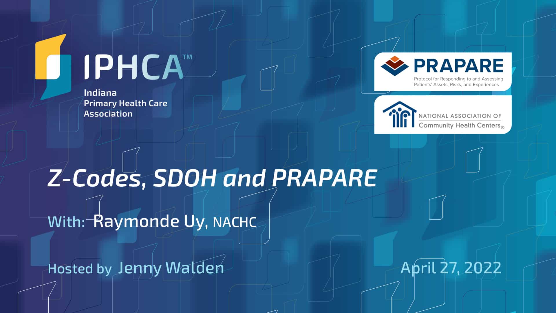 Z codes SDoH And PRAPARE Indiana Primary Health Care Association